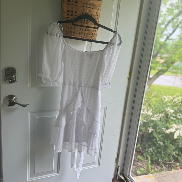 miami | Dresses | Miami Textured White Dress | Poshmark